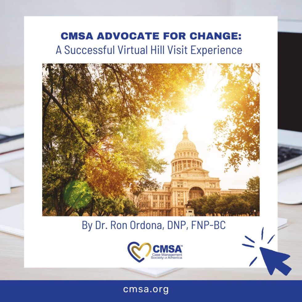 CMSA Advocate for Change: A Successful Virtual Hill Visit Experience | CMSA